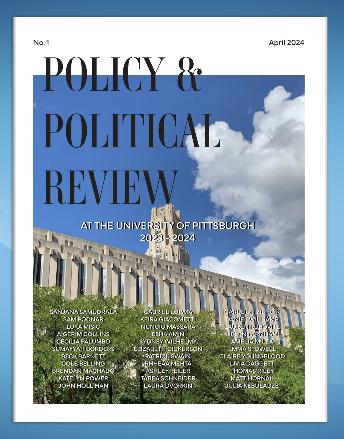 Print editions – Policy & Political Review